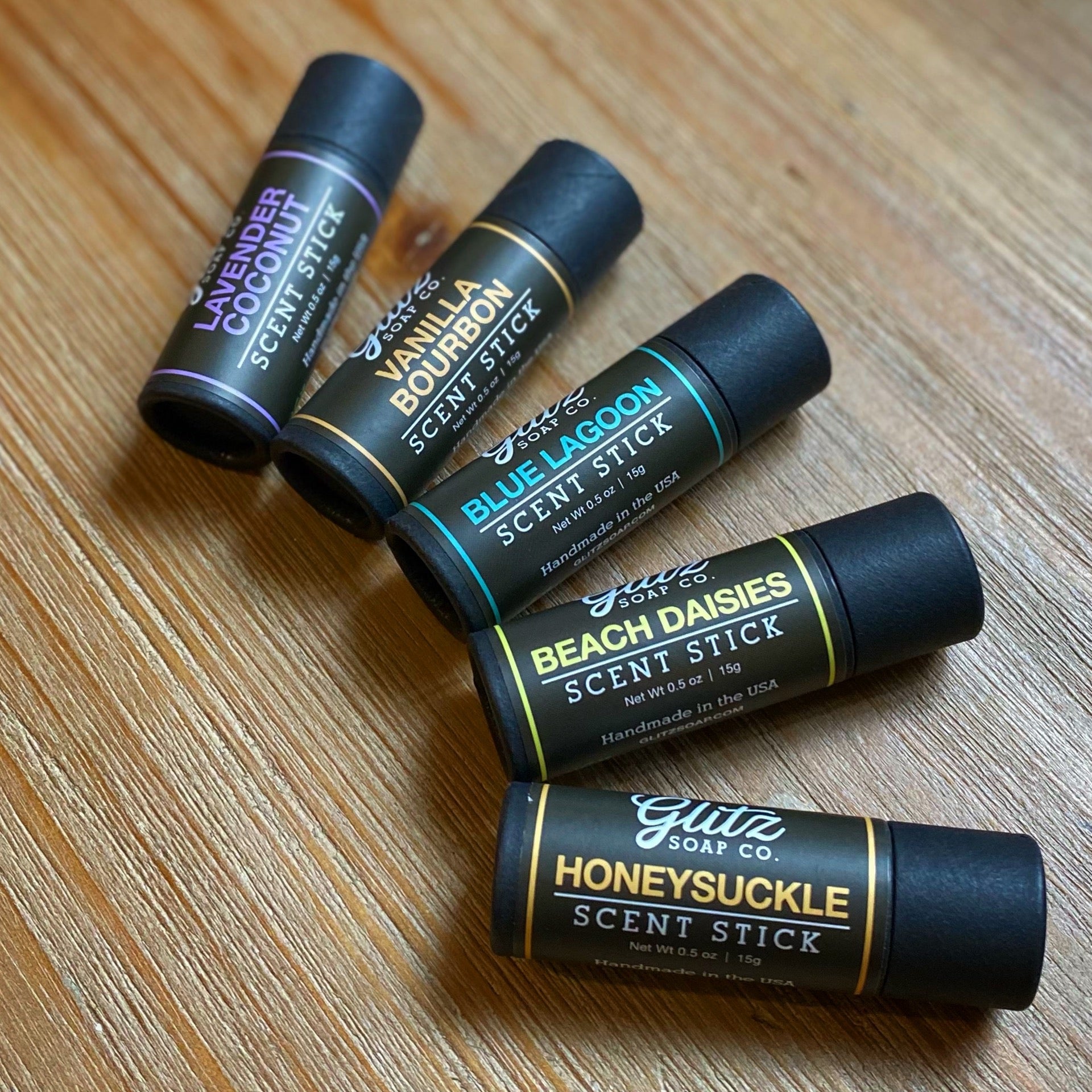 Scent Sticks Solid Perfume - Vegan Handmade Eco-Friendly | Glitz Soap ...