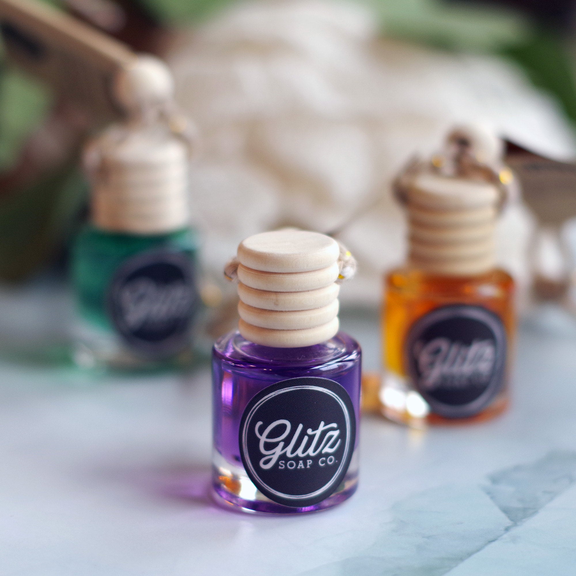 Car Diffuser Air Fresheners - Vegan, Handmade, Eco-Friendly - Lavender ...