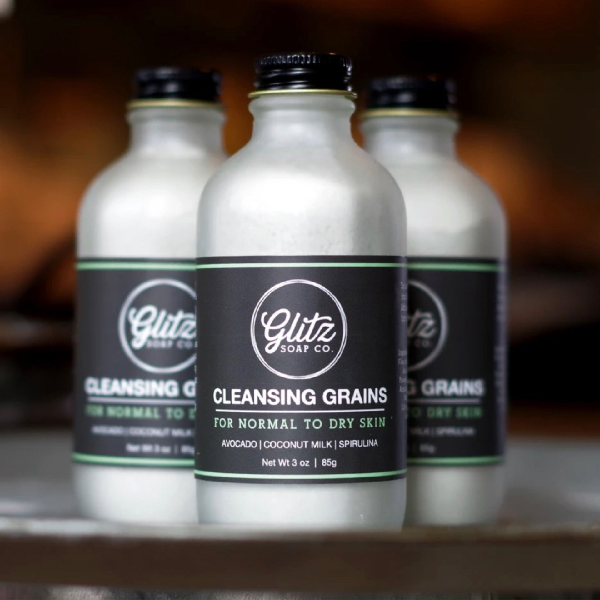 Cleansing Grains Facial Cleanser and Mask - Vegan Handmade Eco-Friendly ...