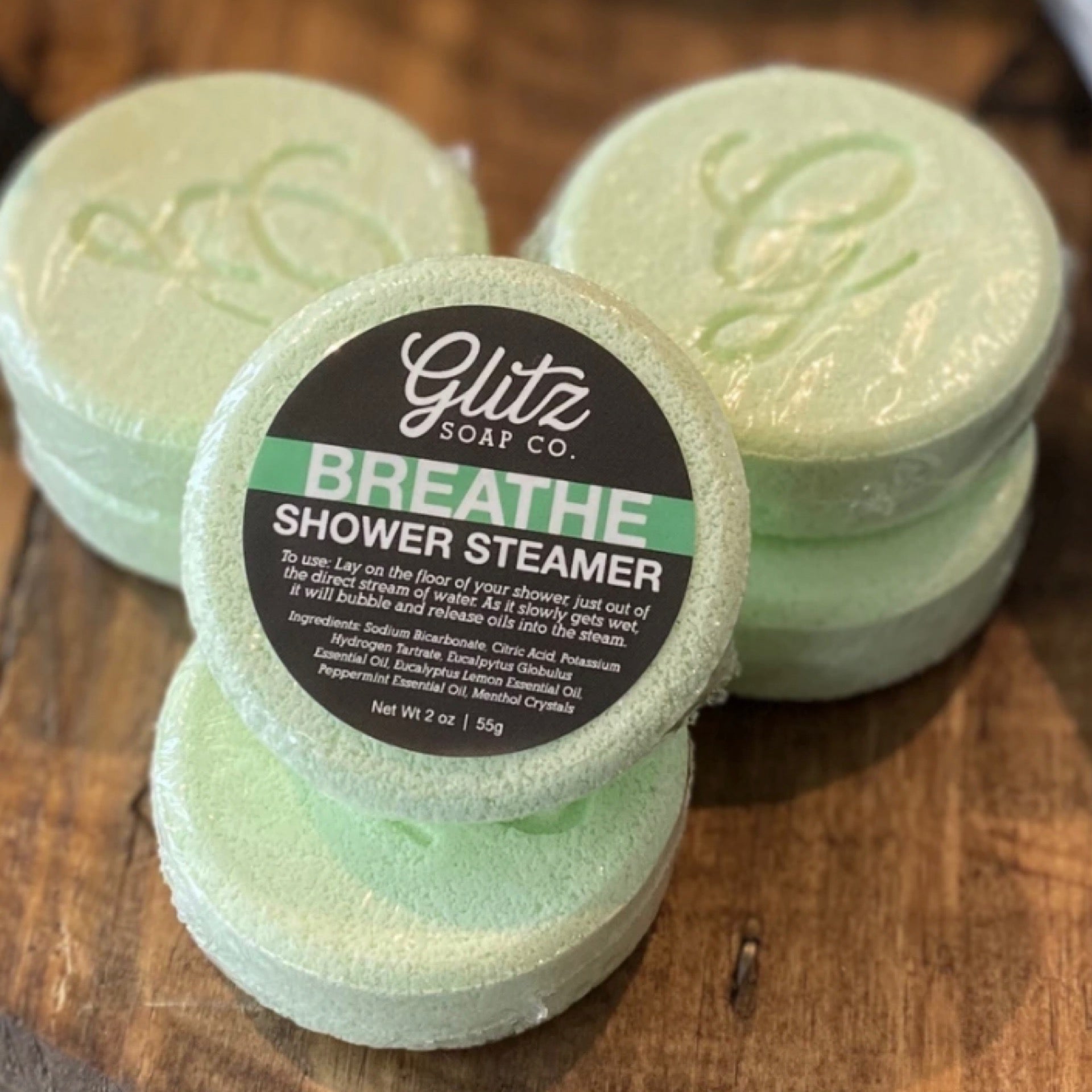 Shower Steamers for Aromatherapy - Vegan Handmade Eco-Friendly | Glitz ...