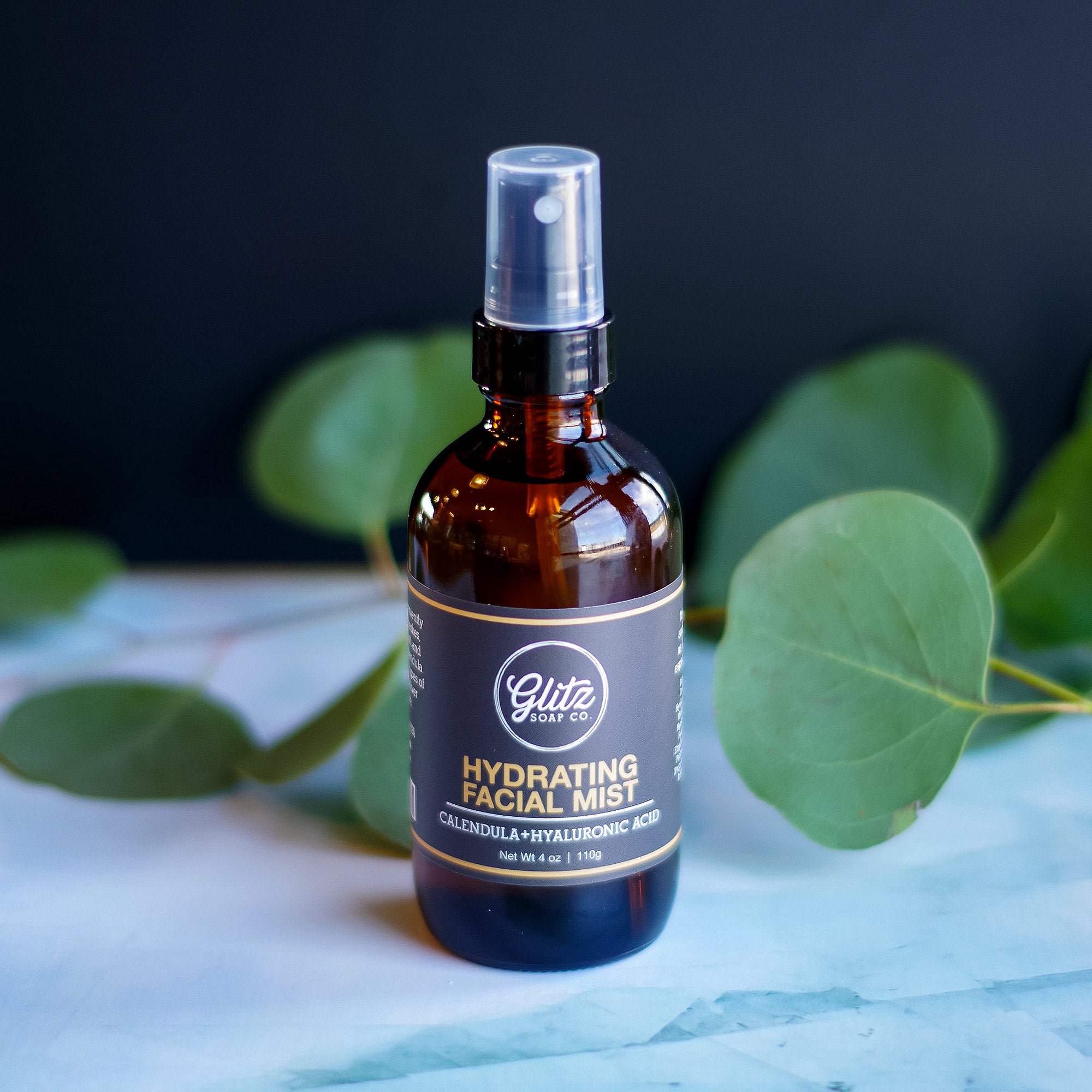 Hydrating Facial Mist Toner with Hyaluronic Acid - Unrefined, Vegan ...