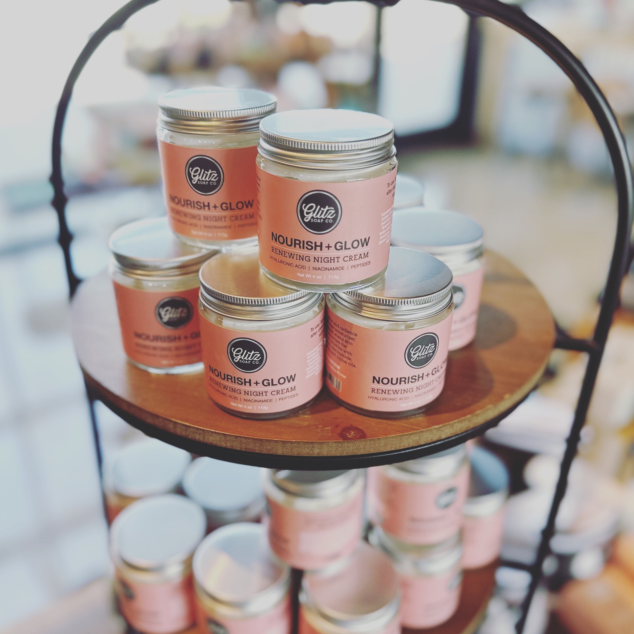 Nourish + Glow Renewing Night Cream | Glitz Soap Co.
